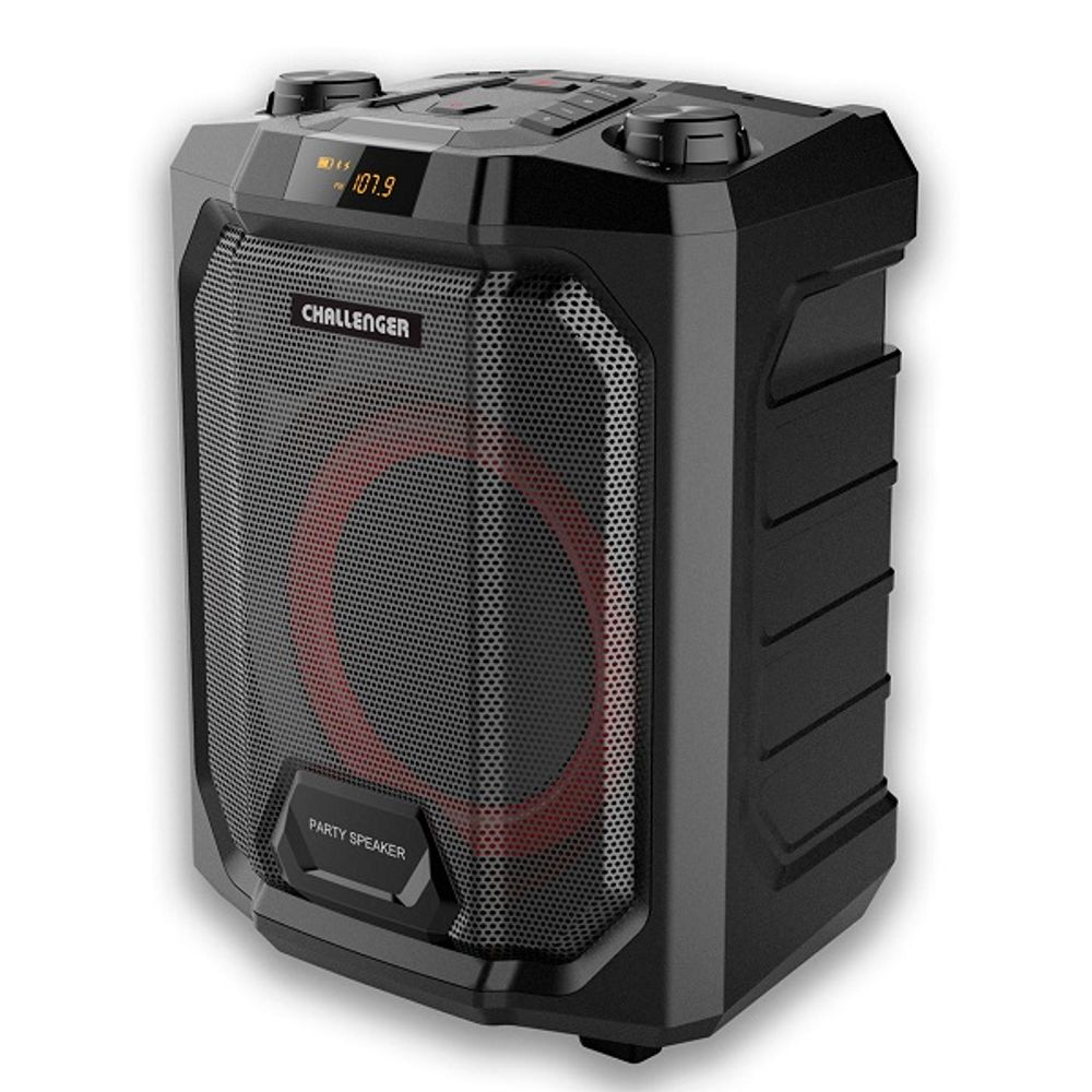 Audio Portable 50W Challenger Bluetooth - Negro - electrojaponesa
