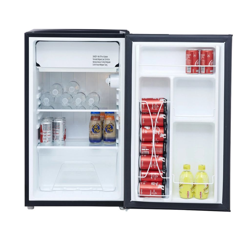 Nevera Minibar Whirlpool 99 Litros 4 Pies Cúbicos Negro - electrojaponesa