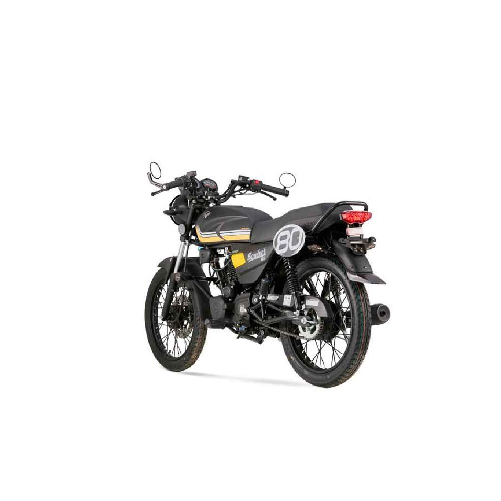 Moto Victory Bomber 125 Sport Modelo 2024 Negro Nebulosa - Amarillo ...